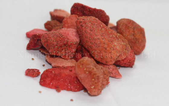 Camping Healthy Freeze Dried Food Sliced Freeze Dried Strawberries for Kids