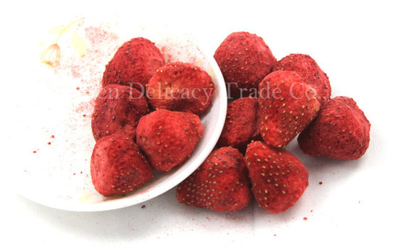 Delicious Freeze Dried Fruits Bulk Whole Easy Quick Strawberry Snacks