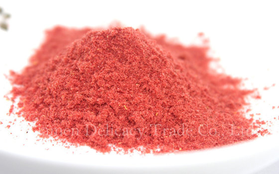 Red Healthy Freeze Dried Food 60 Mesh Strawberries Powder for Beverage and Baking