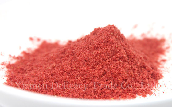 Red Healthy Freeze Dried Food 60 Mesh Strawberries Powder for Beverage and Baking