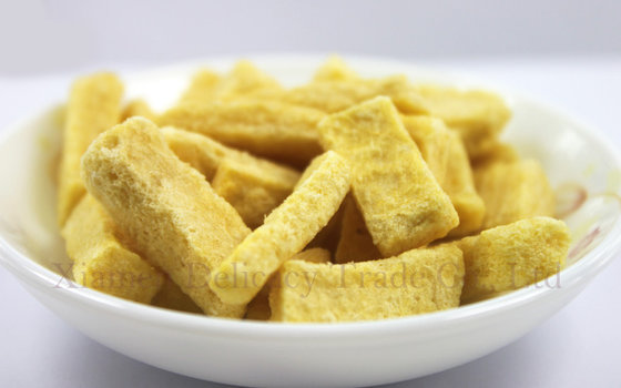 2cm - 3cm Green Food Freeze Dried Food Freezed Drying Mango Chips Snacks