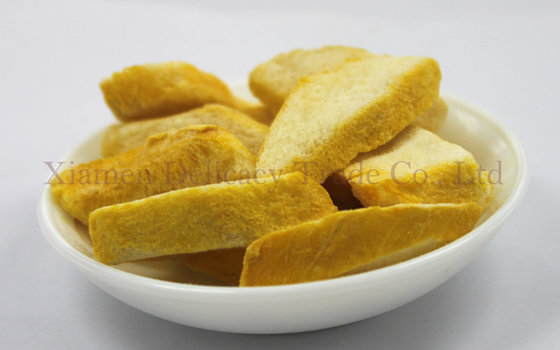 Natural Freeze Dried Fruit Snacks Mango Fruit Slices / Healthy Dried Food