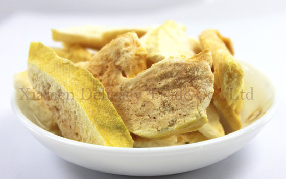 Delicious 5 to 7mm Healthy Freeze Dried Food Papaya Slices Snacks