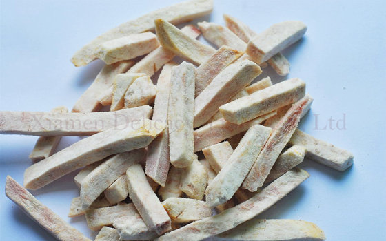 Delicate Healthy Freeze Dried Food 60mm Taro Strips Dehydrated Products