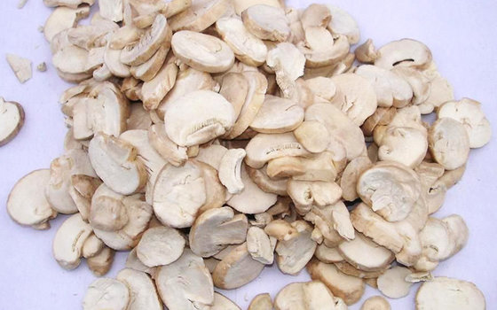 Natural Healthy Freeze Dried Food Fungus Mushroom Agaricus Freeze Drying Slice