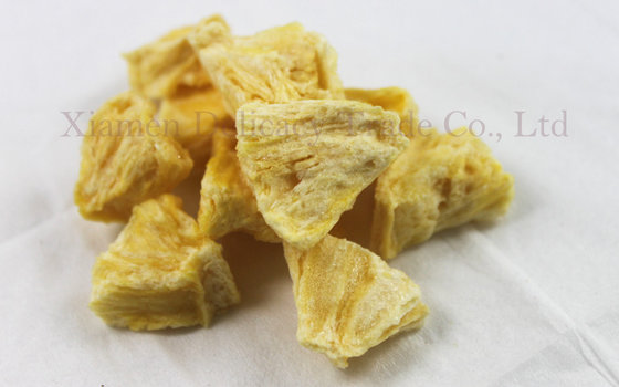 Green Food Freeze Drying Pineapple Slices , freeze dry foods