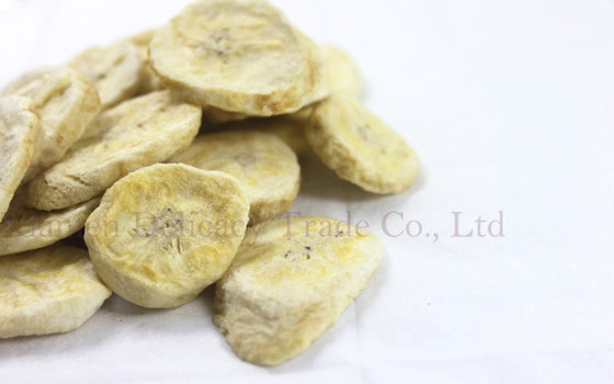 Healthy Snacks dehydrated foods Freeze Dried Banana Slices for Party