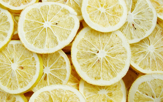 Yellow Sweet / Sour Lyophilized Freeze Dried Sliced FD Lemon