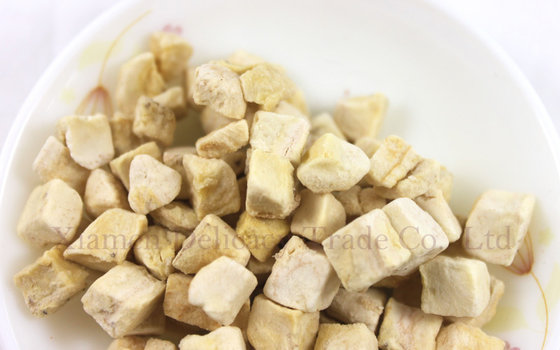 Safety Lyophilized Fruits Freeze Dried Bananas Dices 1 Year Shelf Life