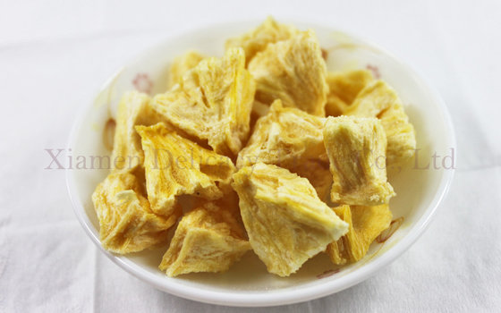 Natural Lyophilized Fruit Freeze Dried Pineapple Fruits Sliced Backpacking Food