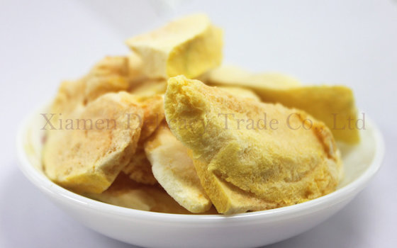 Natural Snacks Freeze Dried Fruits Healthy Papaya Slices Crispy Green Freeze Dried Fruit