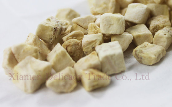 Healthy Freeze Dried Fruits Banana Dice Freeze Drying Food Products