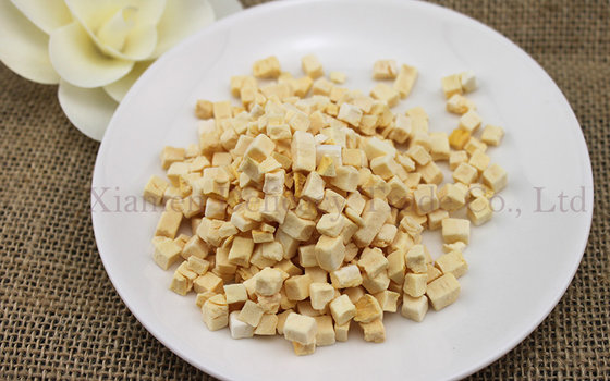 Bulk Freeze Dried Papaya Dices Yellow Cubes for chocolate bar