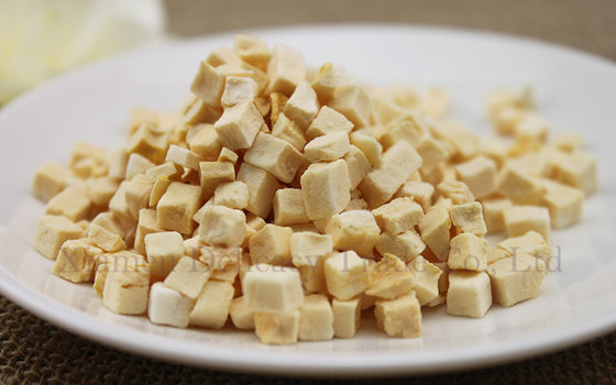 Bulk Freeze Dried Papaya Dices Yellow Cubes for chocolate bar