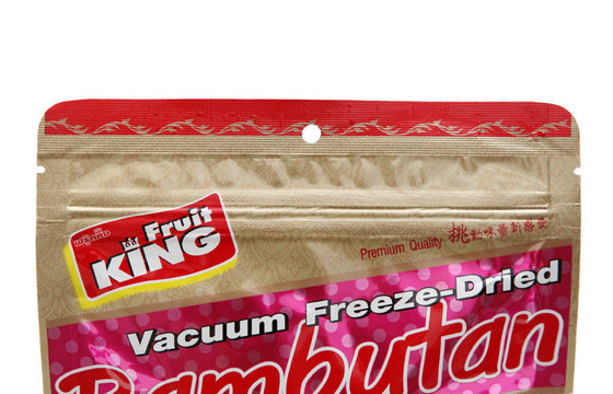 Customize Plastic Ziplock Bags For Packing Vacuum Freeze Food
