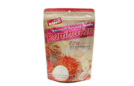 Customize Plastic Ziplock Bags For Packing Vacuum Freeze Food