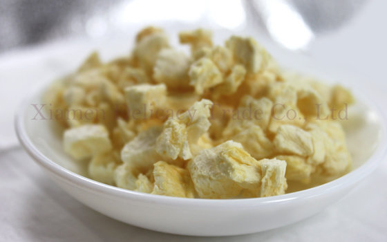 Healthy 8*8*8mm Freeze Dried Pineapple Dices Freeze Dried Fruits and Vegetables