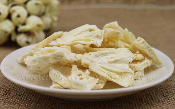 Crisp Healthy Freeze Dried Pineapple Chips Sweet Fruits Snacks in Bulk