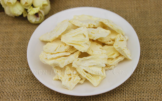 Crisp Healthy Freeze Dried Pineapple Chips Sweet Fruits Snacks in Bulk