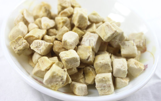 Healthy Freeze Dried Bananas Fruit Diced 8*8*8mm for Baking and Beverage Making