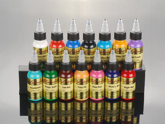 Economic Sterile Permanent Makeup Tattoo Inks / Skin Pigment Tattoo Ink