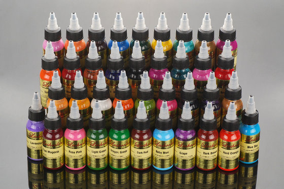 Economic Sterile Permanent Makeup Tattoo Inks / Skin Pigment Tattoo Ink