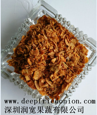 Golden Yellow Absent Deep Fried Onion , Crispy Fried Onion Recipe