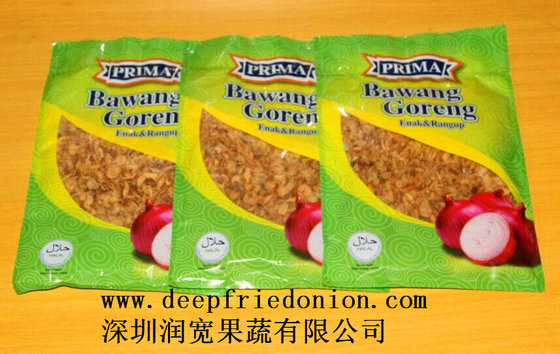 Foreign Material Absent Deep Fried Onion Strings  No Sugar / Additive
