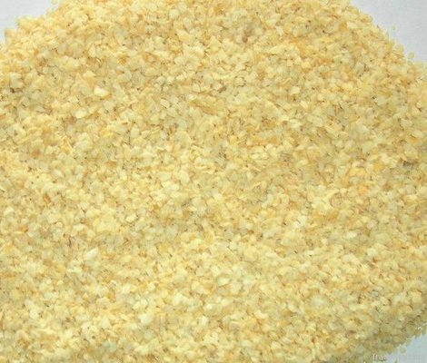 100% Pure Food Grade Fried Garlic Granules With Root 8 - 16 Mesh 16kg