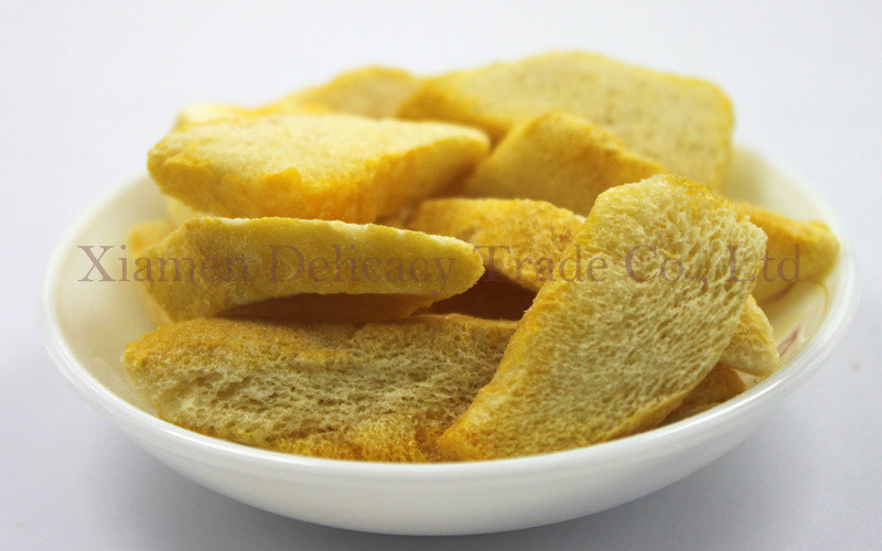 Natural Freeze Dried Fruit Snacks Mango Fruit Slices / Healthy Dried Food