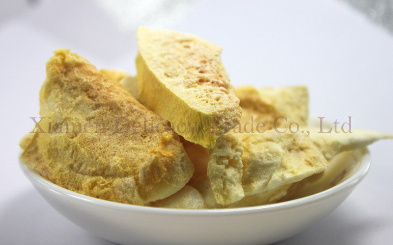 Delicious 5 to 7mm Healthy Freeze Dried Food Papaya Slices Snacks