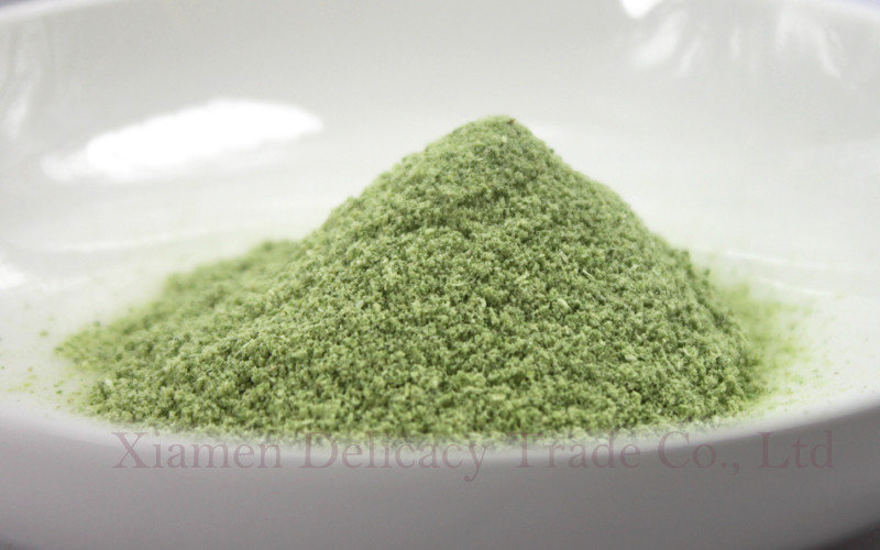 60 Mesh Healthy Freeze Dried Food Vegetable Okra Powder Freeze Drying Process Products