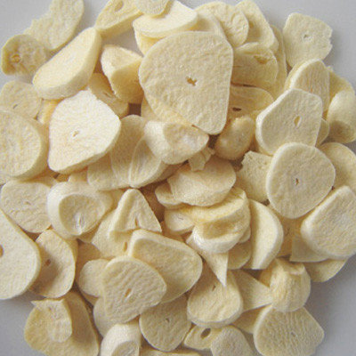 Healthy Freeze Dried Food Wholesale White Freeze Dried Garlic Slices