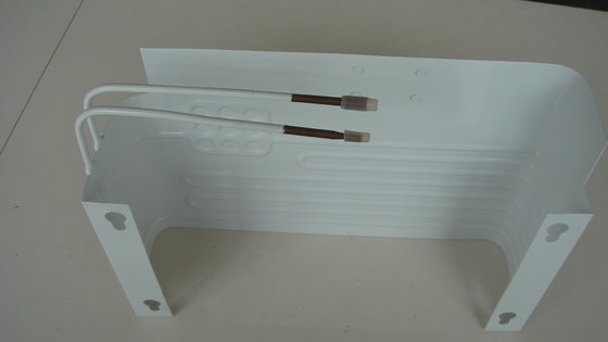 Roll Bond Type Fridge Evaporator Plate , Aluminum Heat Exchanger Commercial Fridge Parts