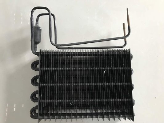 Commercial Cooler / Fridge Condenser , Aluminum Fin Type Condenser In Refrigeration System