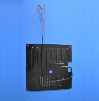 Black Roll Bond Evaporator For Refrigerator , Fridge Spare Parts 1.0-1.2MM THICKNESS