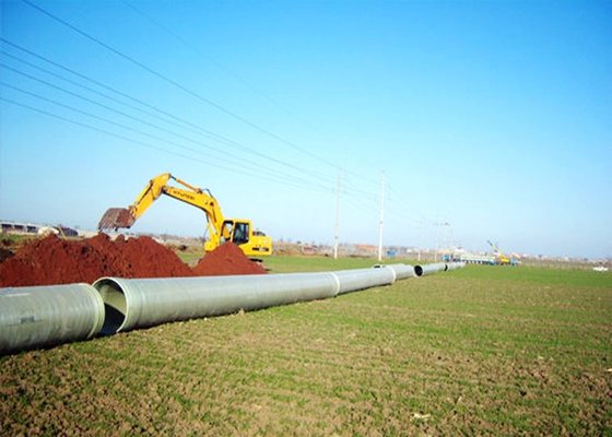 FRP WATER PIPE GRP / FRP Fiberglass Pipe factory supply customized size