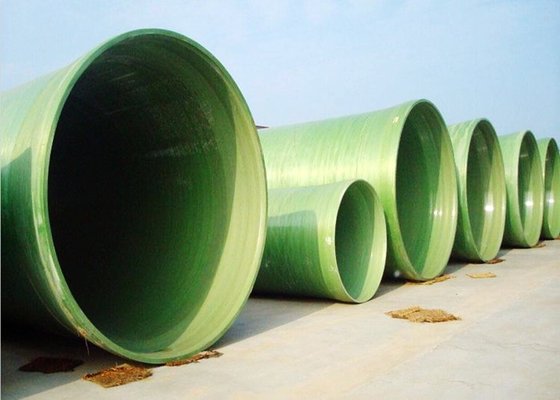 FRP/GRP Fiberglass PIPE DN1200 DN2400 DN4000 water treatment pipes
