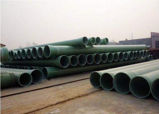 FRP/GRP Fiberglass PIPE DN1200 DN2400 DN4000 water treatment pipes