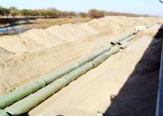 Fiberglass High Strength FRP Winding Cable Protection Pipe/Grp products
