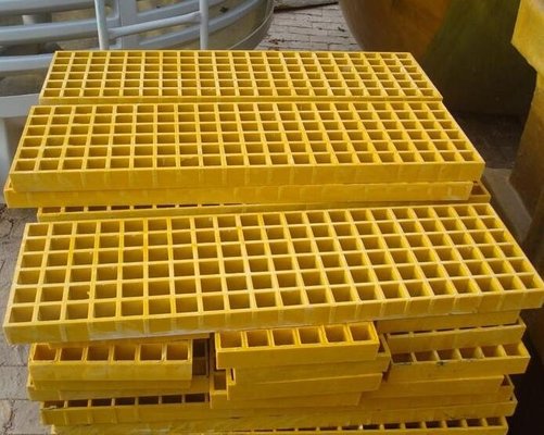 FRP&GRP Pultruded/Pultrusion Grating with Higher Strength Manufacture FRP Grating and Flooring Grating
