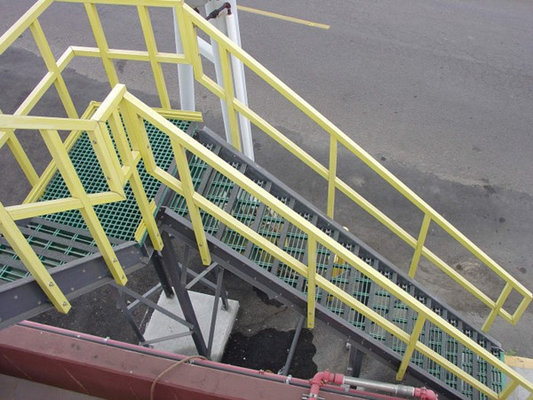 Fire Retardant and Chemical Resistant FRP GRP Molded Gratings Micro Mesh FRP Vinyl Ester Resin Grating
