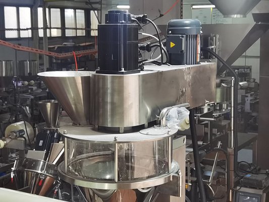 Semi Automatic Tabletop Powder Auger Filler Volumetric Dry Talcum Protein Spice Powder Filling Machine