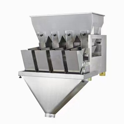 2 head particulate food chickpeas litter fine particles bag feeding and packaging machine