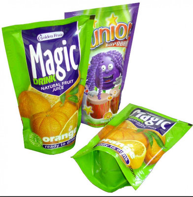 Doypack stand up pouch filling , sealing , packging machine for liquid , oil