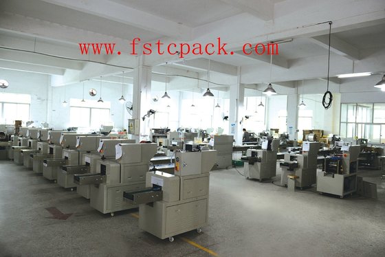 Horizontal packaging machine for sponge , scourer, foam, baorbent cloth
