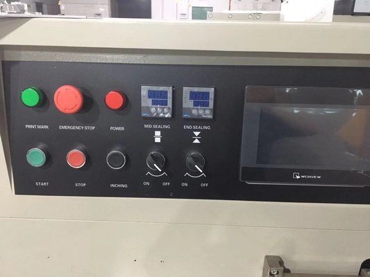 Automatic Horizontal cookies/bread/cake pouch Packing Machine in small business price