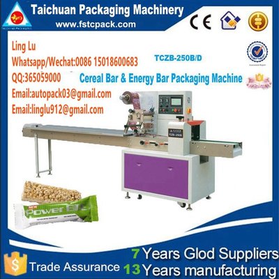 100% factory price Easy Operation Automatic Horizontal cookies/bread/cake in tray Packing Machine price