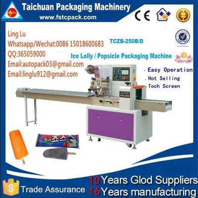 Easy Operation Automatic Horizontal cookies/bread/cake/rice fong/biscuits/sandwich/chocolate Packing Machine
