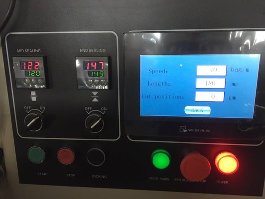 Taichuan full automatic good accuracy cereal bar/energy bar packaging machine